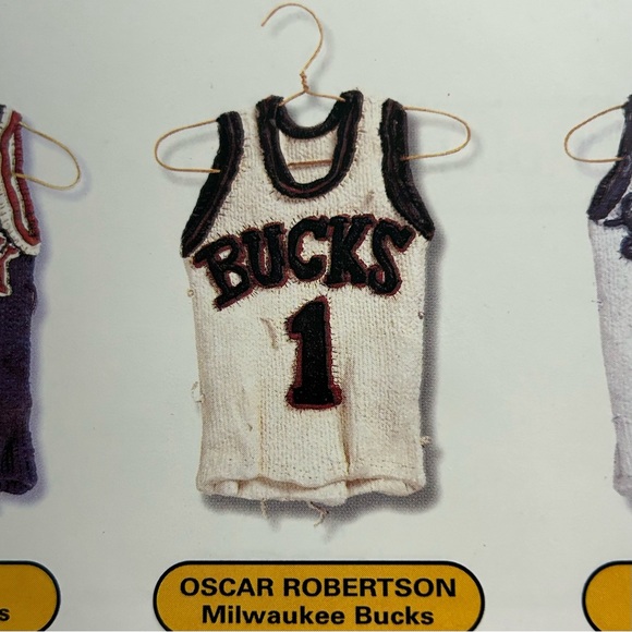 NBA | Accessories | Vintage 9s Oscar Robertson Milwaukee Bucks Nba ...